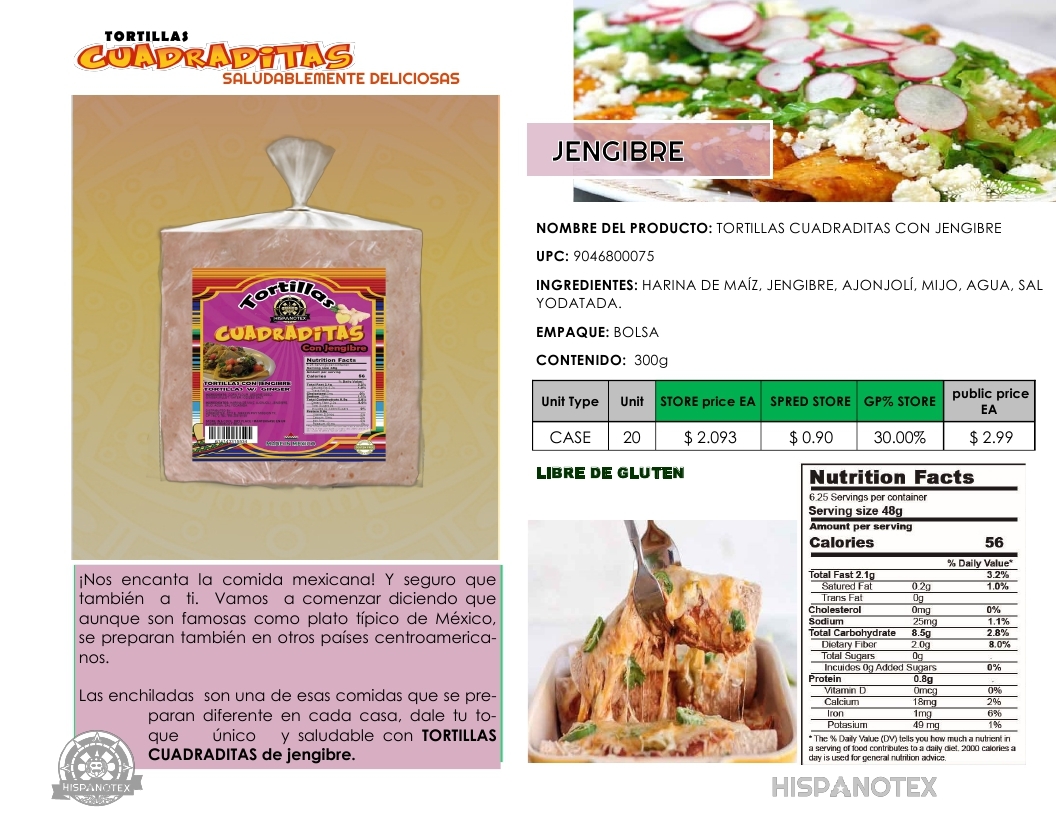 Productos – Alimentos saludables tortillas tostadas totopos hispanotex ...